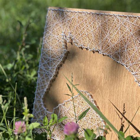 Картина в технике String Art Лошадь 30х30см купить по низкой цене в интернет магазине Ozon