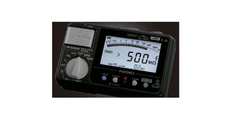 Ir4051 10 デジタル絶縁抵抗計 Ir4051（5レンジ・ハードケースモデル） 日置電機 ミスミ 432 7438