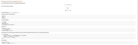 Solved Part 1 This MATLAB Generated Webpage Demonstrates Chegg