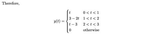 Solved 7 Obtain The Convolution Of The Pairs Of Signals In