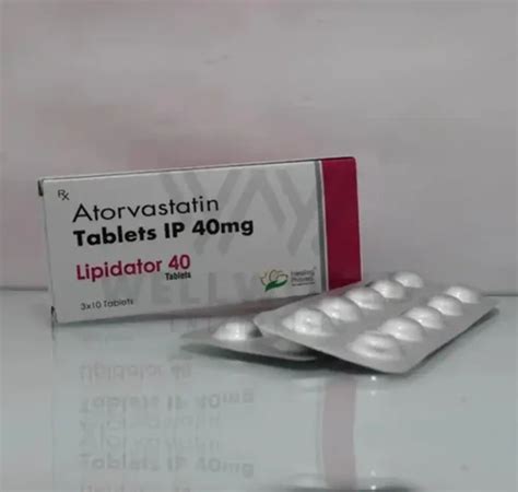 Atorvastatin 40 Mg Tablets At ₹ 519strip Xtor In Nagpur Id