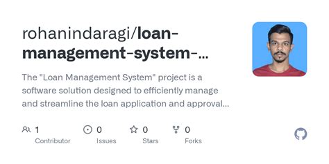 Github Rohanindaragi Loan Management System Project The Loan