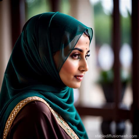 Beautiful Muslim Women Showing Off With Her Natural Big Tits Prompts