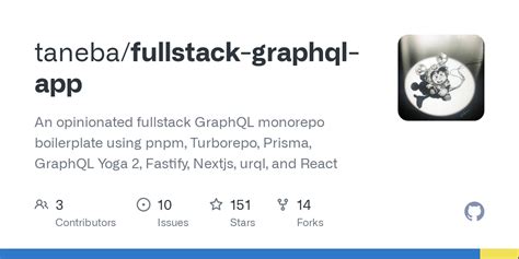 Github Tanebafullstack Graphql App An Opinionated Fullstack Graphql Monorepo Boilerplate