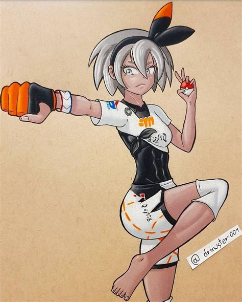 Gym Leader Bea By Drawster001 On Deviantart