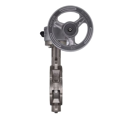 China Wafer Type Gear Box Ptfe Lined Butterfly Valve Manufacturers Suppliers Factory