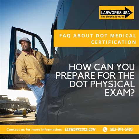 Labworks Usa On Linkedin Faq About Dot Medical Certification 3 How