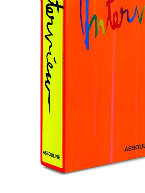 Assouline Libro Interview 50 Years Naranja Farfetch Mx