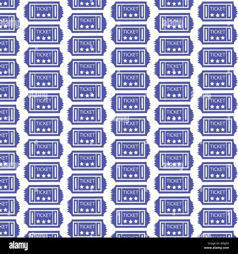 Pattern Background Ticket Icon Stock Vector Image And Art Alamy