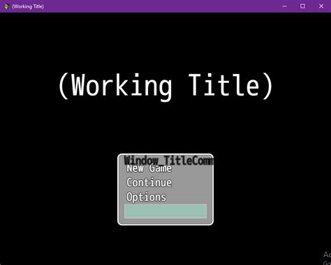 Add New Command To Windowtittlecommand Rpg Maker Forums