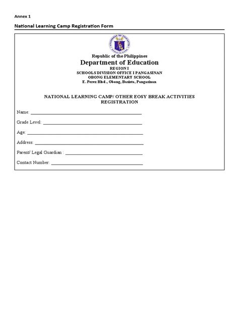 Nlc Form And Permit Pdf