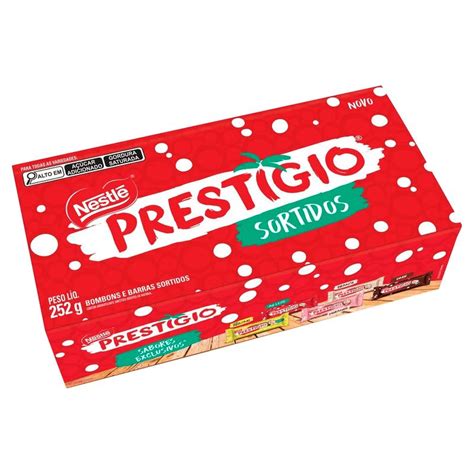 Bombom Nestlé Prestígio Sortidos Caixa 252g Supermercado Coop