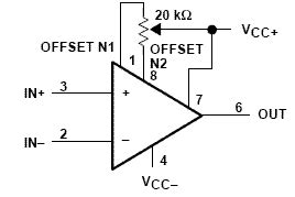 Electronic Circuits For EveryONE Input Offset Voltage Null Circuit