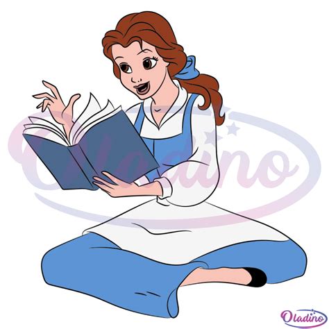 Belle Princess Svg Digital File Disney Svg Disneyland Svg Belle Svg