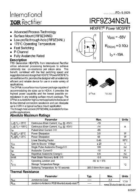 F9Z34NS_154435.PDF Datasheet Download --- IC-ON-LINE