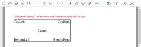 Align Text In Pdf In Java