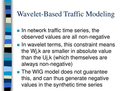 Ppt Wavelet Based Network Traffic Modeling Powerpoint Presentation Free Download Id2993599