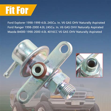 Fuel Pressure Regulator New Fits For Ford Explorer 1998 1999 4 0l F87z