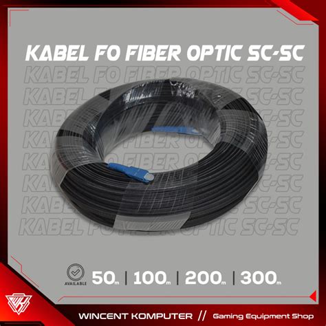 Jual Kabel Precon Fiber Optic SC SC 50meter Shopee Indonesia