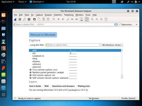 Kali Linux Wireshark Packet Sniffing Greyed Out Bapreading