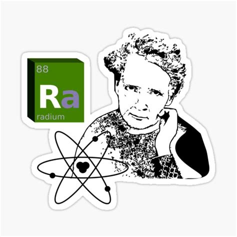 Atom Sticker For Sale By Gratulacje Redbubble