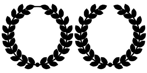 Svg лавры Свободное изображение и значок Svg Svg Silh