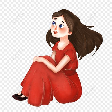 Sitting Girl Png Picture And Clipart Image For Free Download Lovepik