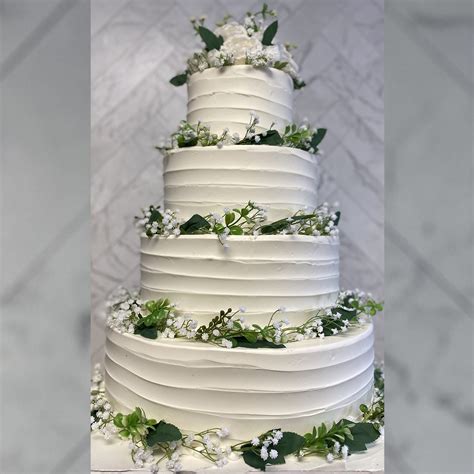 Spring Meadow Wedding Cake Palermo Custom Cakes