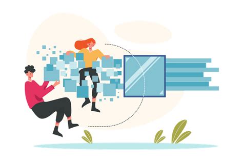premium machine learning illustration pack from science and technology