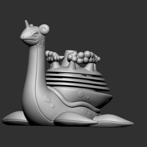 Stl File Gigantamax Lapras Pokemon 🐉・3d Printable Model To Download・cults