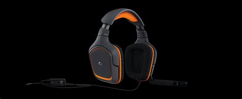 Logitech G Gaming Headset For Xbox One Ps Switch And Pc Stereo With Mic Black Orange