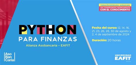 python para finanzas agosto 2024 asobancaria