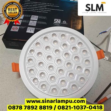 Lampu Downlight Led Watt Watt Watt Sni Sinar Lampu Mentari