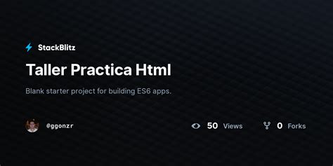 Taller Practica Html Stackblitz