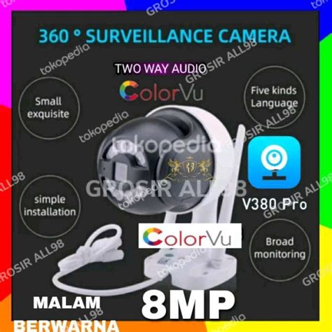 Promo Ip Camera Cctv Outdoor Wireless Wifi 1080p 80mp Hd Ptz Speed