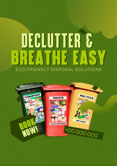 Waste Disposal Posters Waste Disposal Poster Maker Brandcrowd