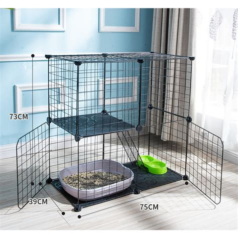 Jual Kandang Hewan Pagar Kandang Hamster Burung Pagar Besi DIY 35 35CM