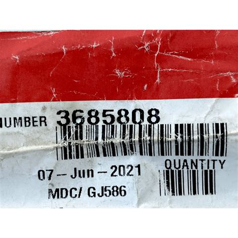 3685808 Oem Cummins Fuel Injector Tube For Cummins Truck To Trailer