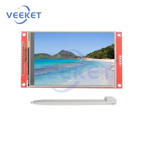 40 인치 Lcd Spi 직렬 Tft 디스플레이 스크린 모듈 480x320 해상도 Ili9486 드라이버 Ic Sd 카드 슬롯