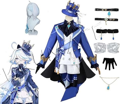 原神 コスプレ 衣装 ウィッグ フリーナ 基萌 三分妄想 豪華 フォンテーヌ