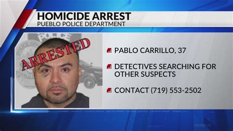 Pueblo Homicide Arrest Fox21 News Colorado