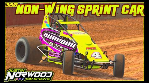 Non Wing Sprint Cars Lincoln Speedway IRacing Dirt YouTube