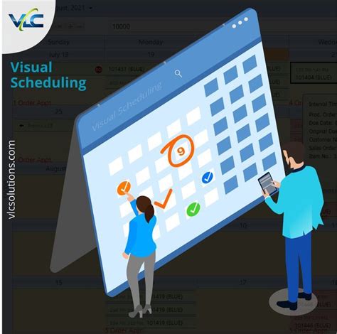 VLC Visual Scheduler Microsoft Dynamics Scheduling Software Visual