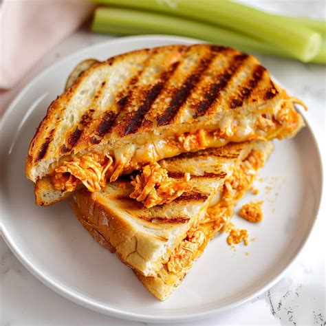 Buffalo Chicken Panini Insanely Good