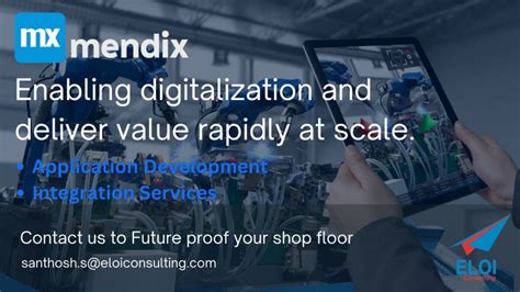 Eloi Consulting On Linkedin Mendix Lowcode Appdevelopment