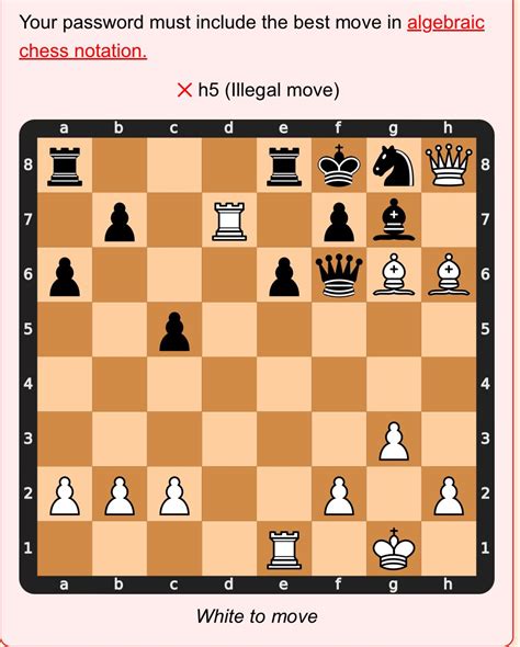 The Password Game Best Move In Algebraic Chess Notation Chess Forums Page 65