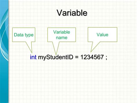 Ppt Data Type And Variable Powerpoint Presentation Free Download