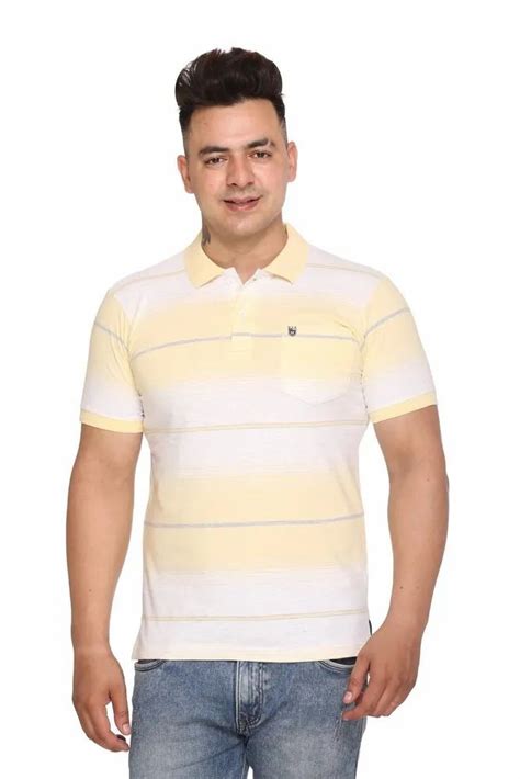 Half Sleeve Mens Cotton Polo T Shirt Size S Xxl At Rs 350piece In