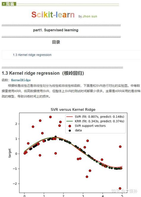 Part13 核岭回归 知乎