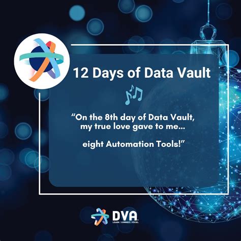 Automation Datavault 12daysofdatavault Automation Datavaultalliance